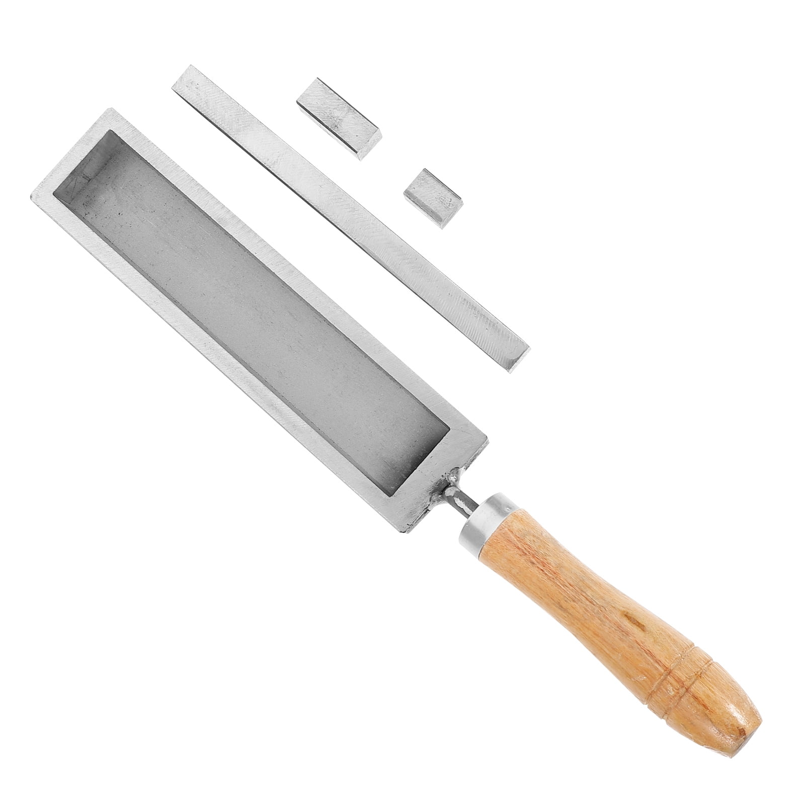 NIYANGLE Commercial Mold Melting Mold Silver Iron 1Pack 11.6X1.7X0.8In ...