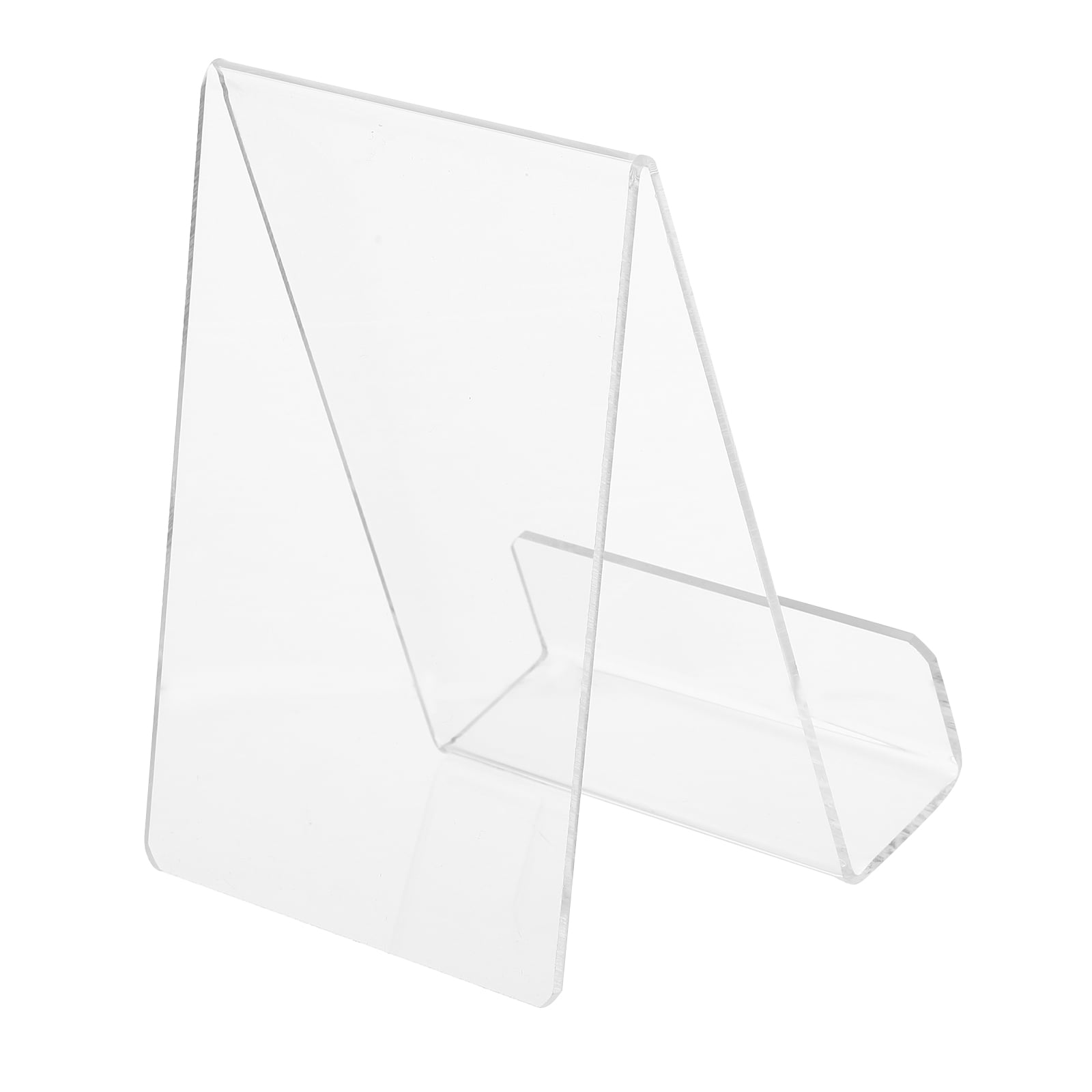 OUNONA 1Pc Acrylic Book Rack Practical Magazine Display Stand Simple ...