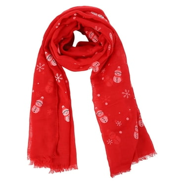 Wrapables Lightweight Winter Holiday Infinity Scarf, Snowmen - Walmart.com