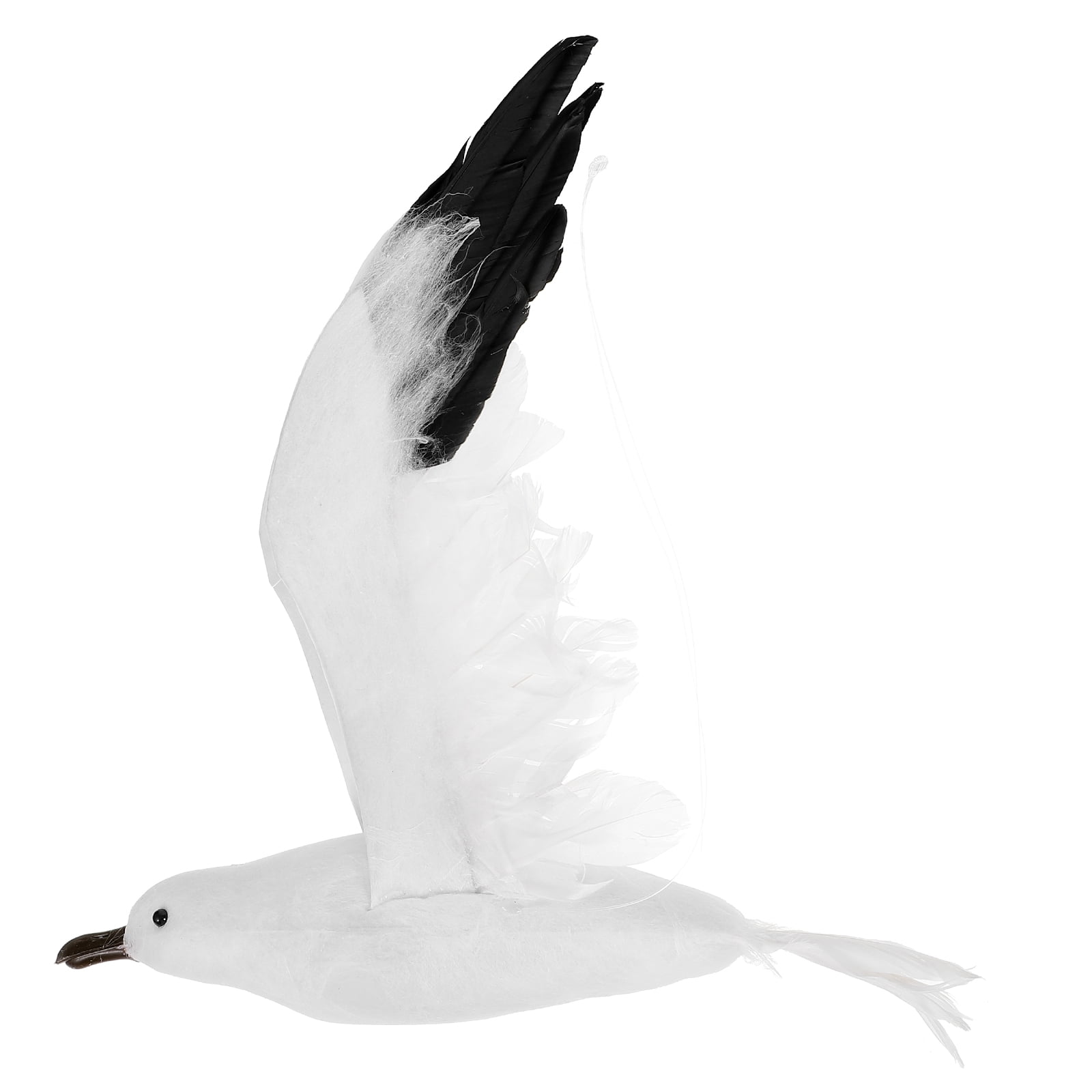 OUNONA Families Seagull Shaped Pendant Black Artificial 1Pc - Walmart.com