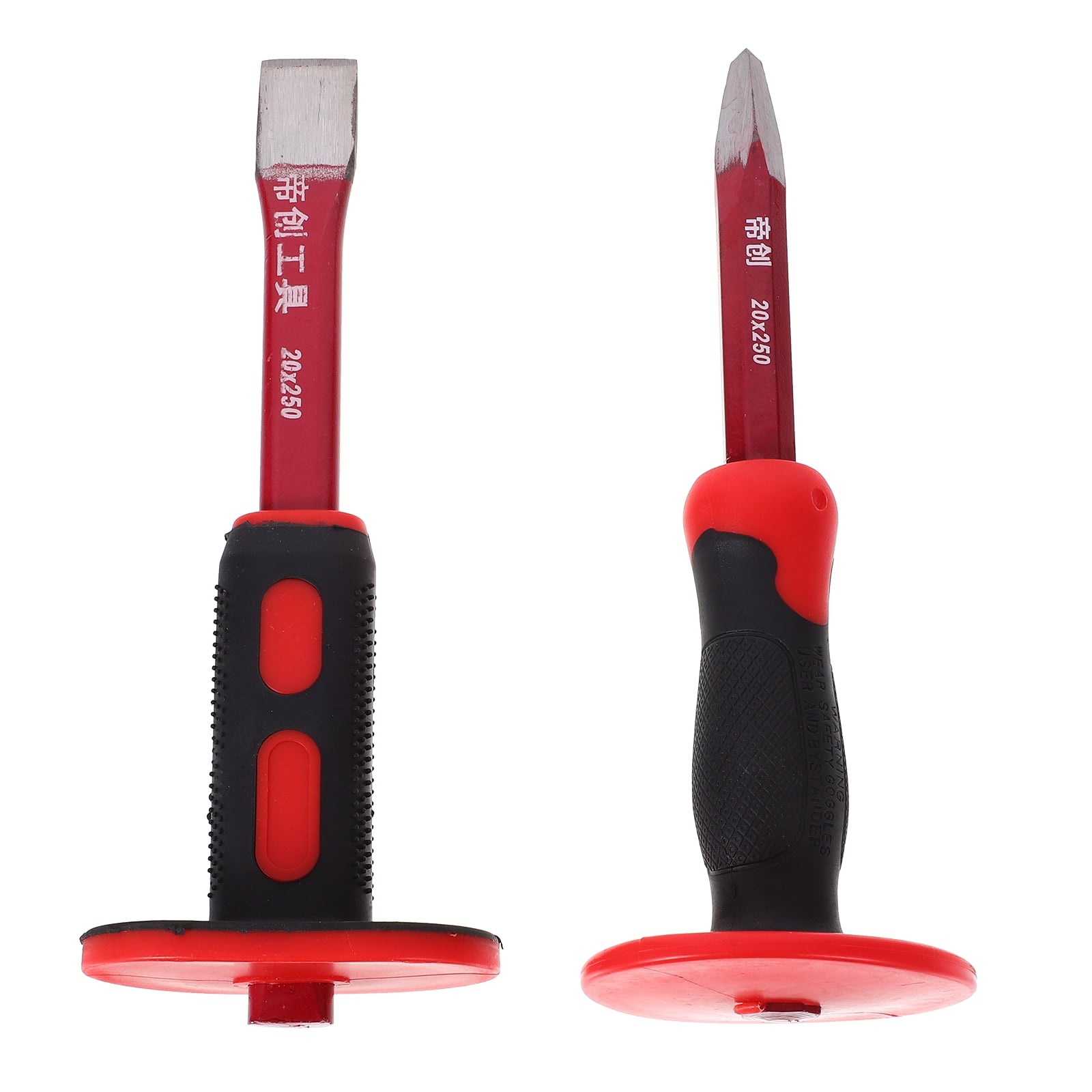 OUNONA Handyman Chisel Red 2 Pcs 250Mm - Walmart.com