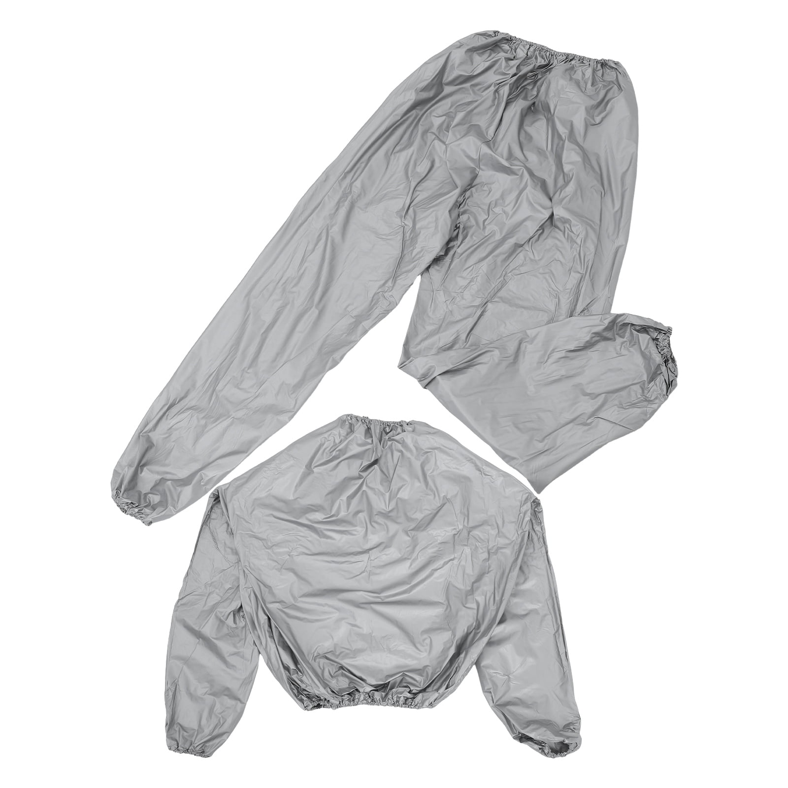 OUNONA 1Set Lightweight Silver Sauna Suit Shirt for Fat Burning and ...