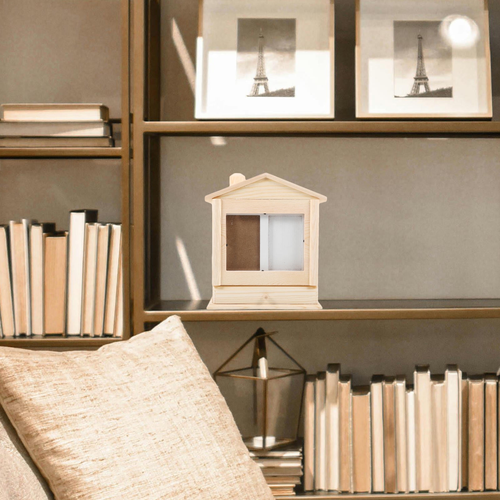 OUNONA 1Set Wooden Urn Box for Cat Ashes Simple Shape Cemetery ...