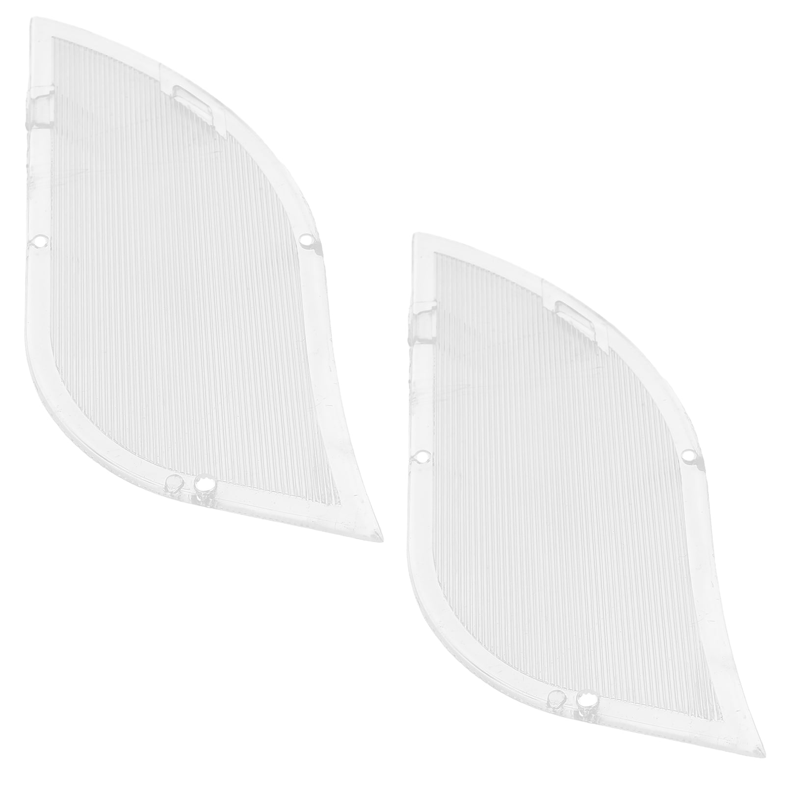 OUNONA 1pair Kitchen Range Hood Light Covers Transparent Lamp Shade ...