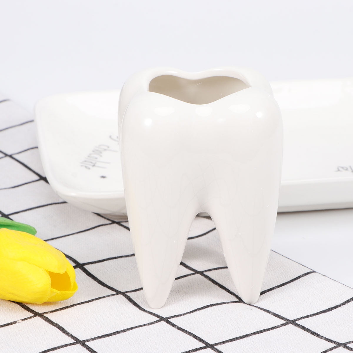 OUNONA 1pc Ceramic Flower Pot Succulent Pot Plants Succulent Potted ...