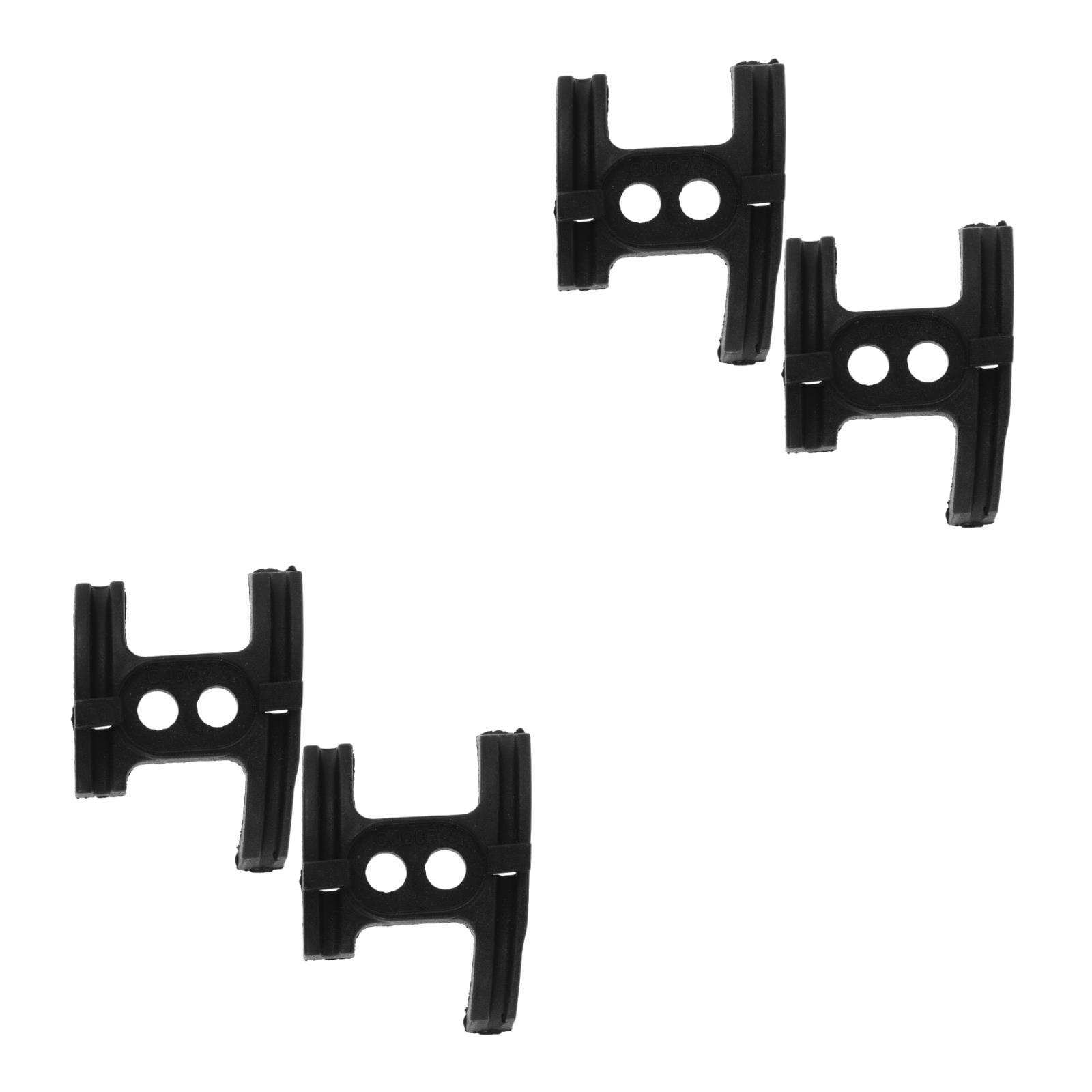 OUNONA 2 Count Bicycle Bottom Bracket Motorcycle Cable Guide Black ...