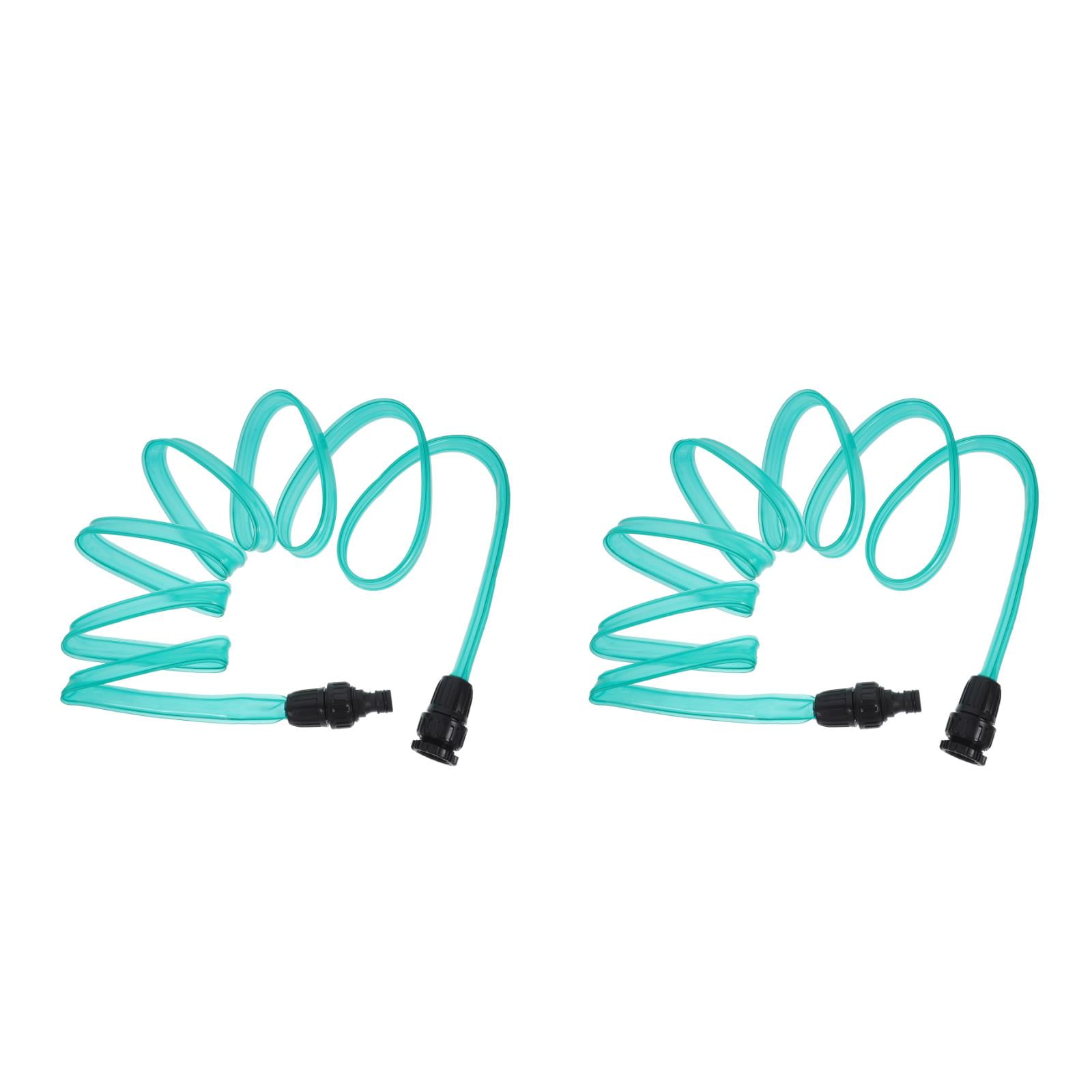 OUNONA 2 Count Sprinkle Hose Expandable Sprinkler Irrigation Green ...