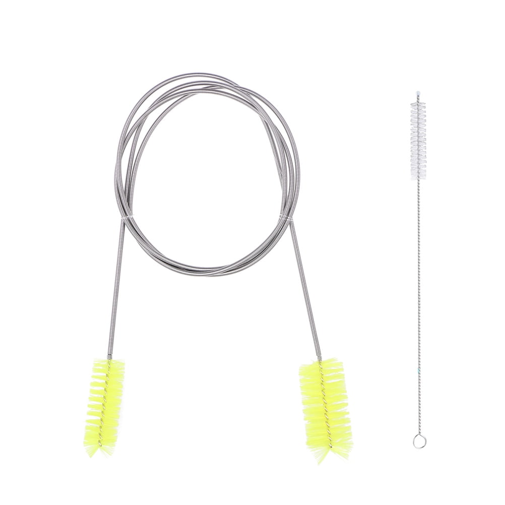 OUNONA 2 PC Pipe Cleaner Straws Heavy Duty Suction Cups Stainless Water ...