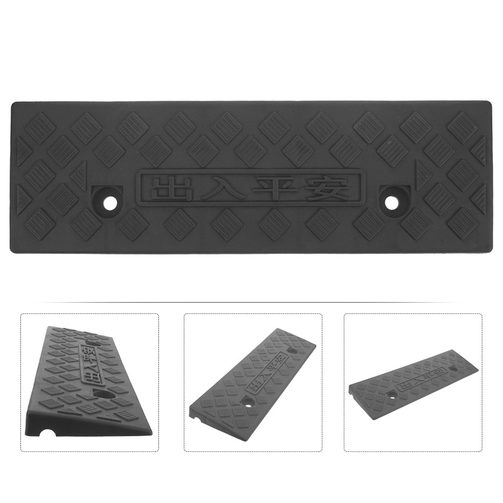 OUNONA 2 PCS Atv Ramp Driveway Curb Ramps Threshold Wheelchair Black ...