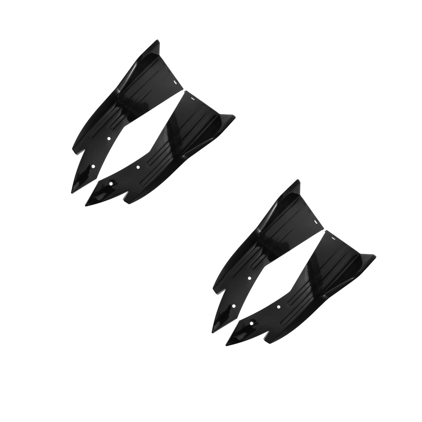 OUNONA 2 Pairs Car Rear Bumper Spoiler Car Rear Diffuser Rear Spoiler ...