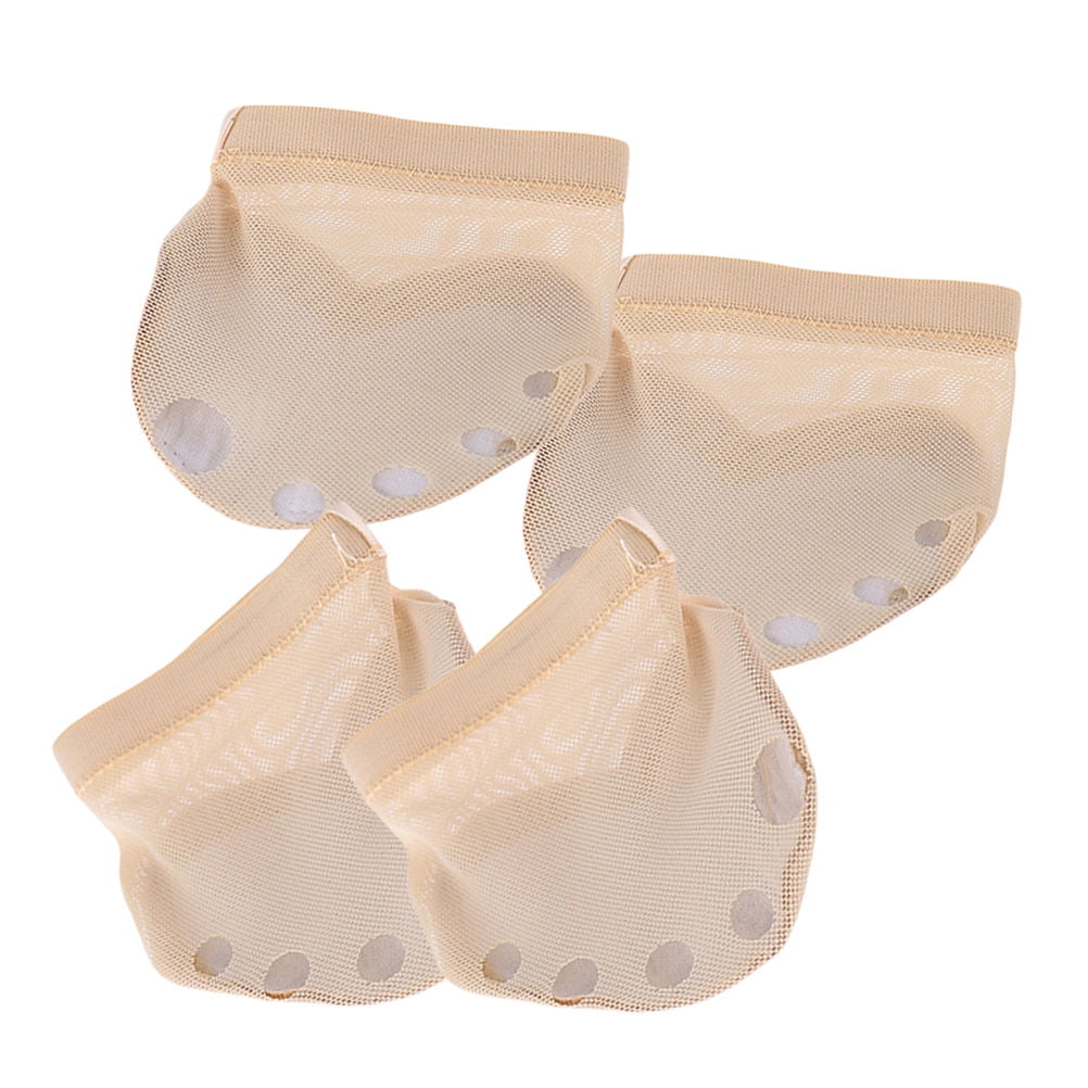 OUNONA 2 Pairs Forefoot Protectors For Ballet Dancers Foot Socks Yoga ...