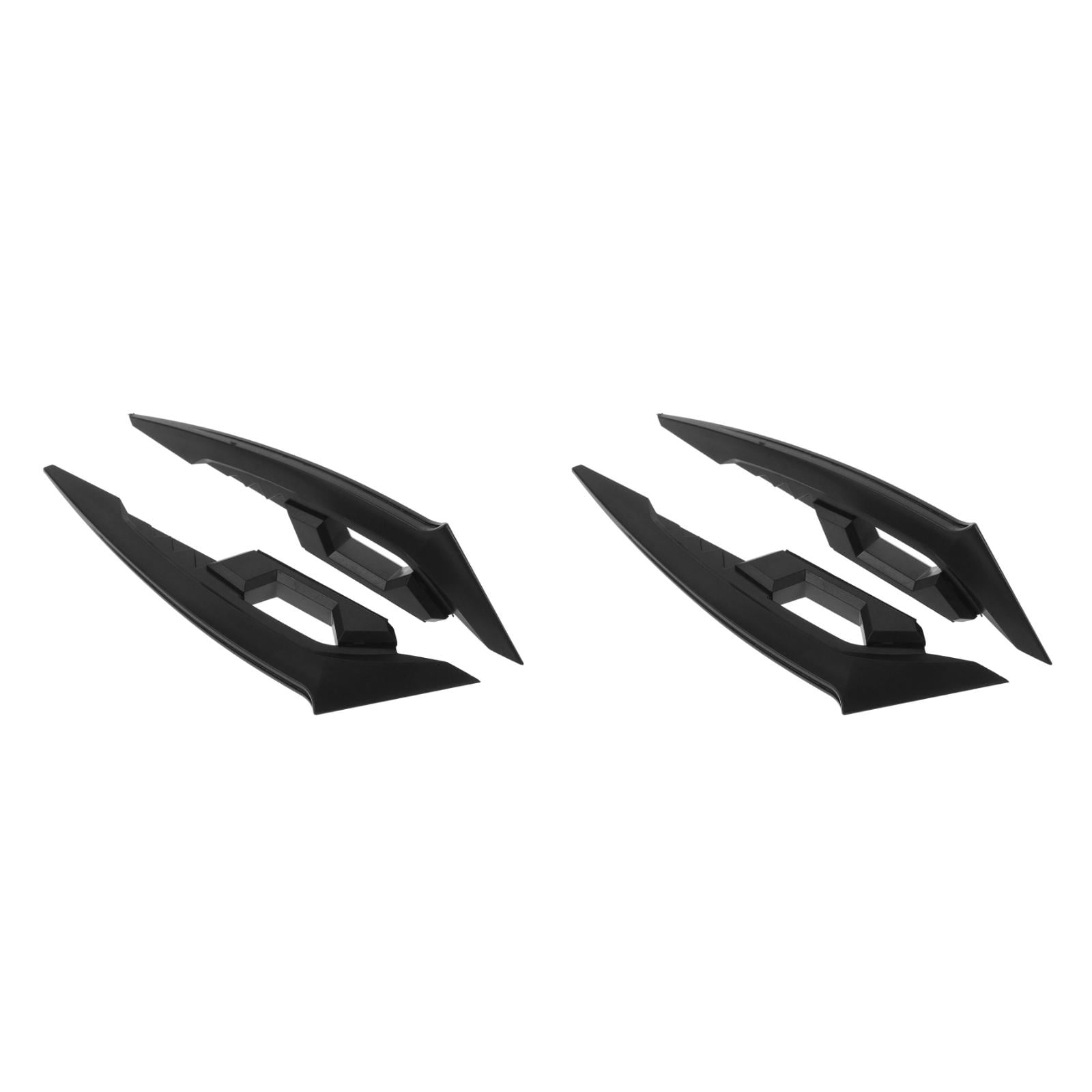 OUNONA 2 Pairs Motorcycle Aerodynamic Side Winglet Universal Winglet ...