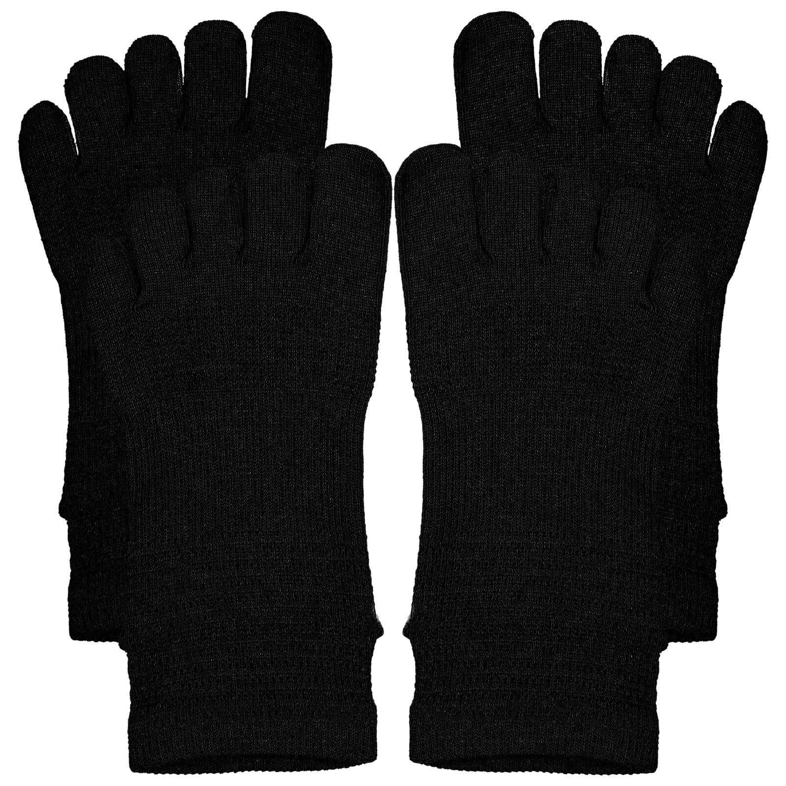 OUNONA 2 Pairs Toe Socks Foot Alignment Women Five Finger Miss Man ...