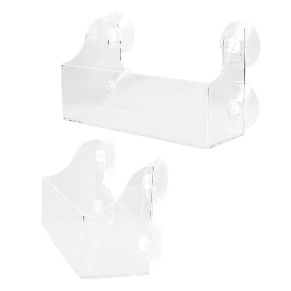 OUNONA 2 Pc Frige Rack Duty Suction Cup Rack Beverage Stand Suction Cup ...