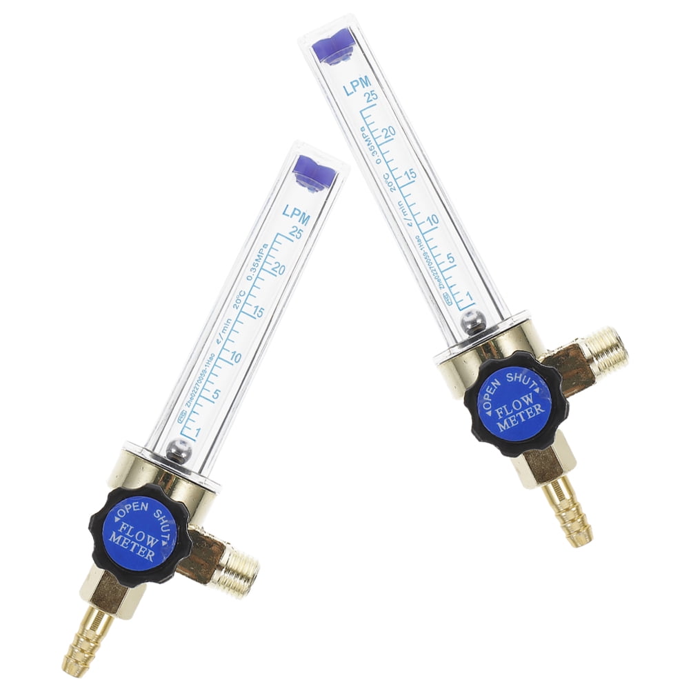 OUNONA 2 Pcs Argon Flowmeters Carbon Dioxide Flow Meter Accurate Gas ...