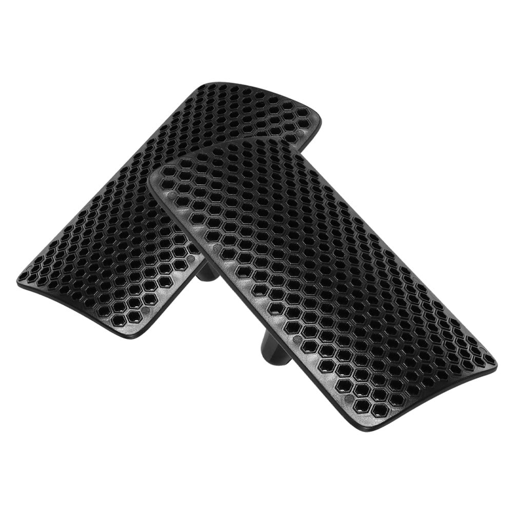 OUNONA 2 Pcs Auto Ac Vent Baffle Air Conditioner Outlet Deflector Black ...