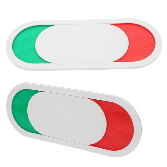 OUNONA 2 Pcs Bathroom Occupied Sign With Slider Office Door Signs ...