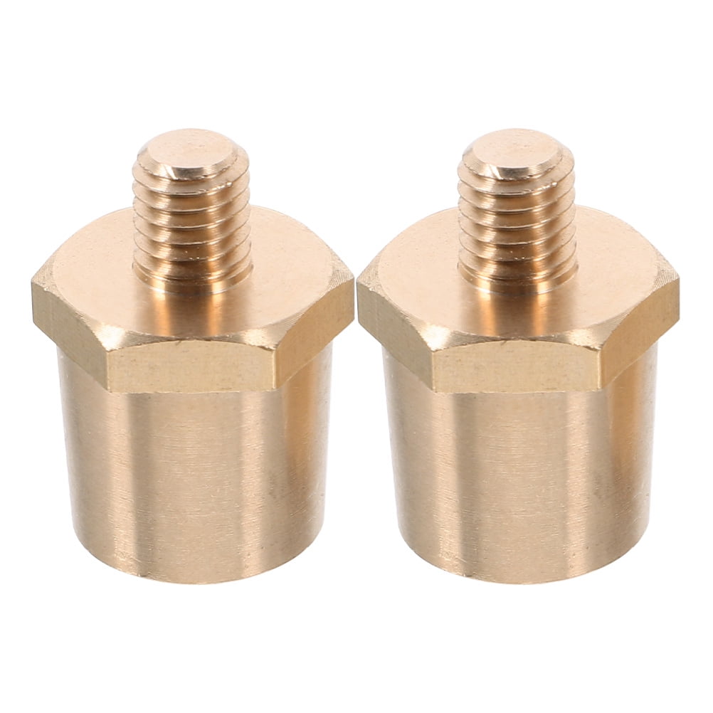 OUNONA 2 Pcs Battery Connector Adapter Adaptor Car Terminals Golden ...