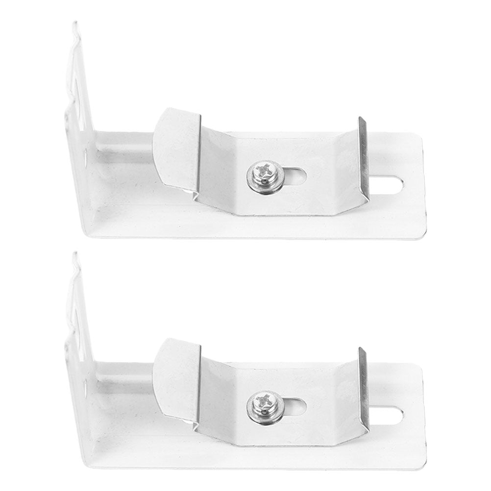 OUNONA 2 Pcs Blind Bracket Clips Curtain Track Brackets Vertical Blinds ...