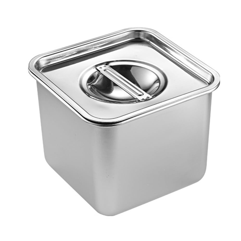 OUNONA 2 Pcs Buffet Party Metal Trays Stainless-steel Foods Holders ...