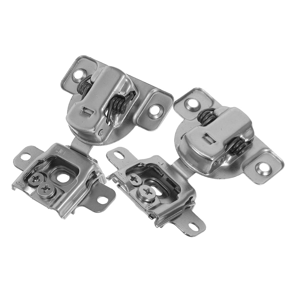 OUNONA 2 Pcs Cabinet Door Hinge Narrow Edge Hinges Invisible Damping ...