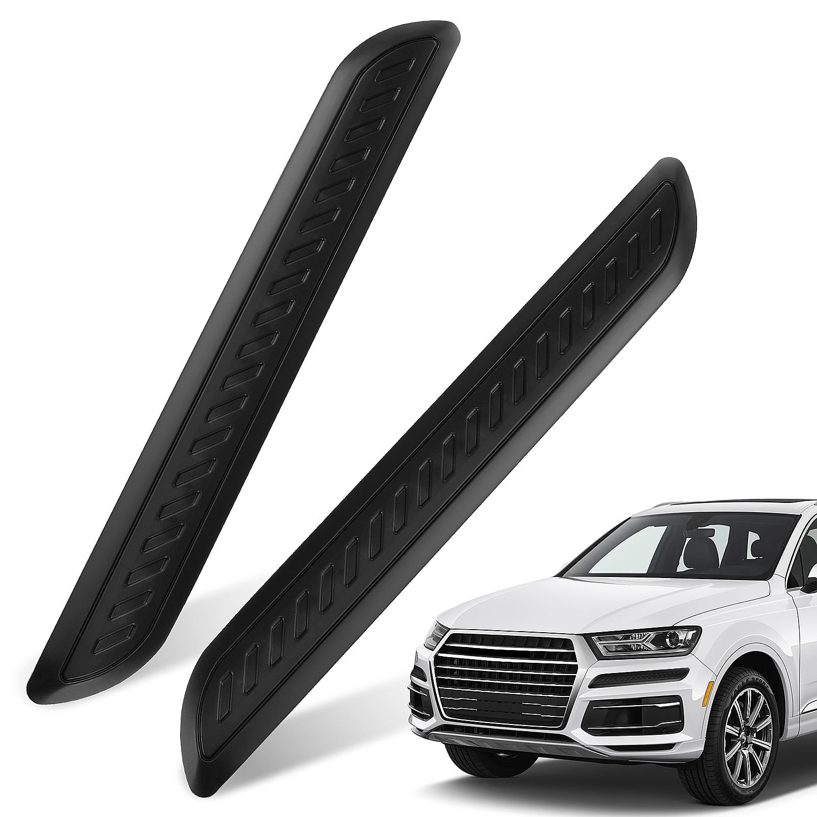 2 Pcs Car Bumper Strips Front and Rear Bumper Protector Guard for SUV and Car - Walmart.com