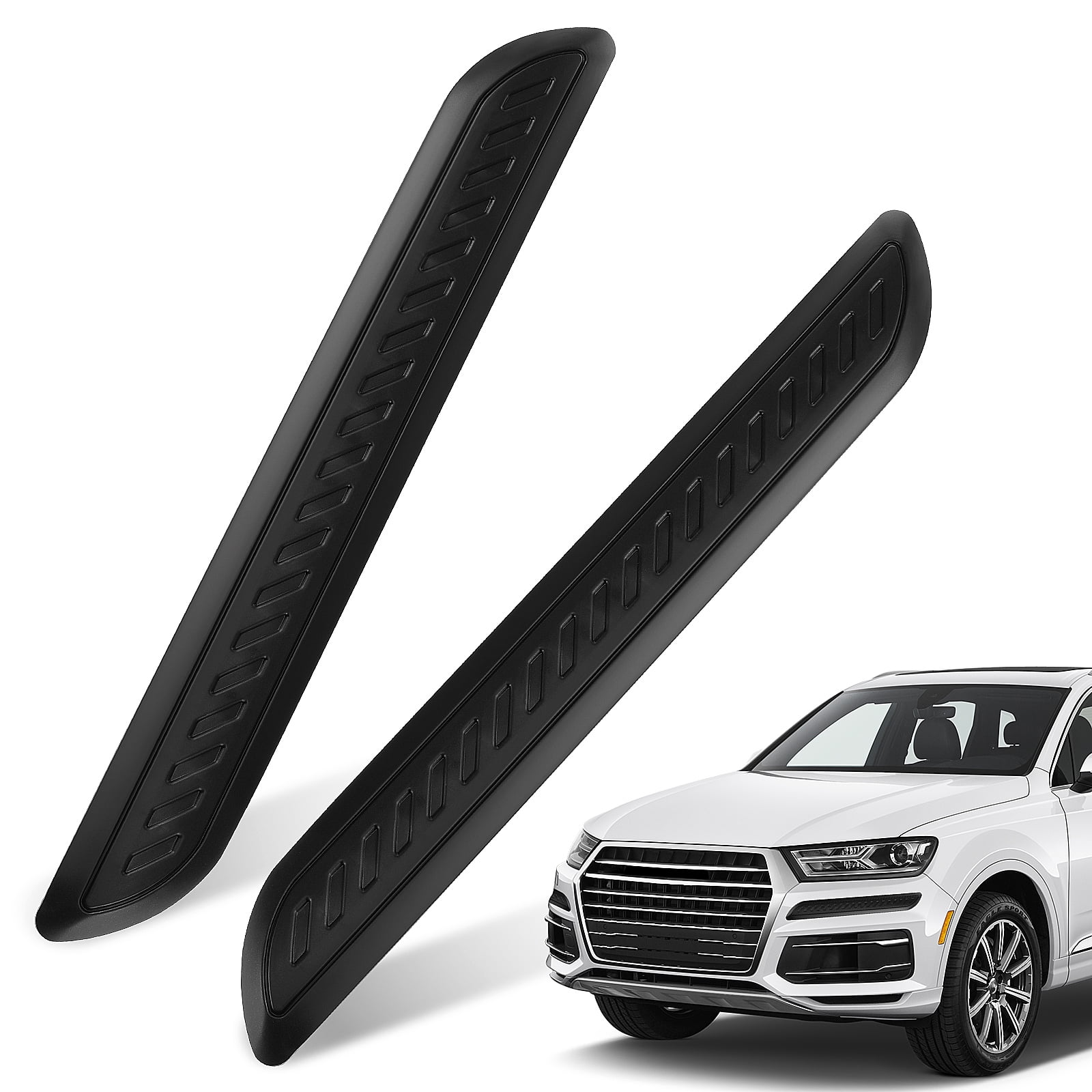 OUNONA 2 Pcs Car Bumper Strips Front Bumper Protector Rear Bumper ...