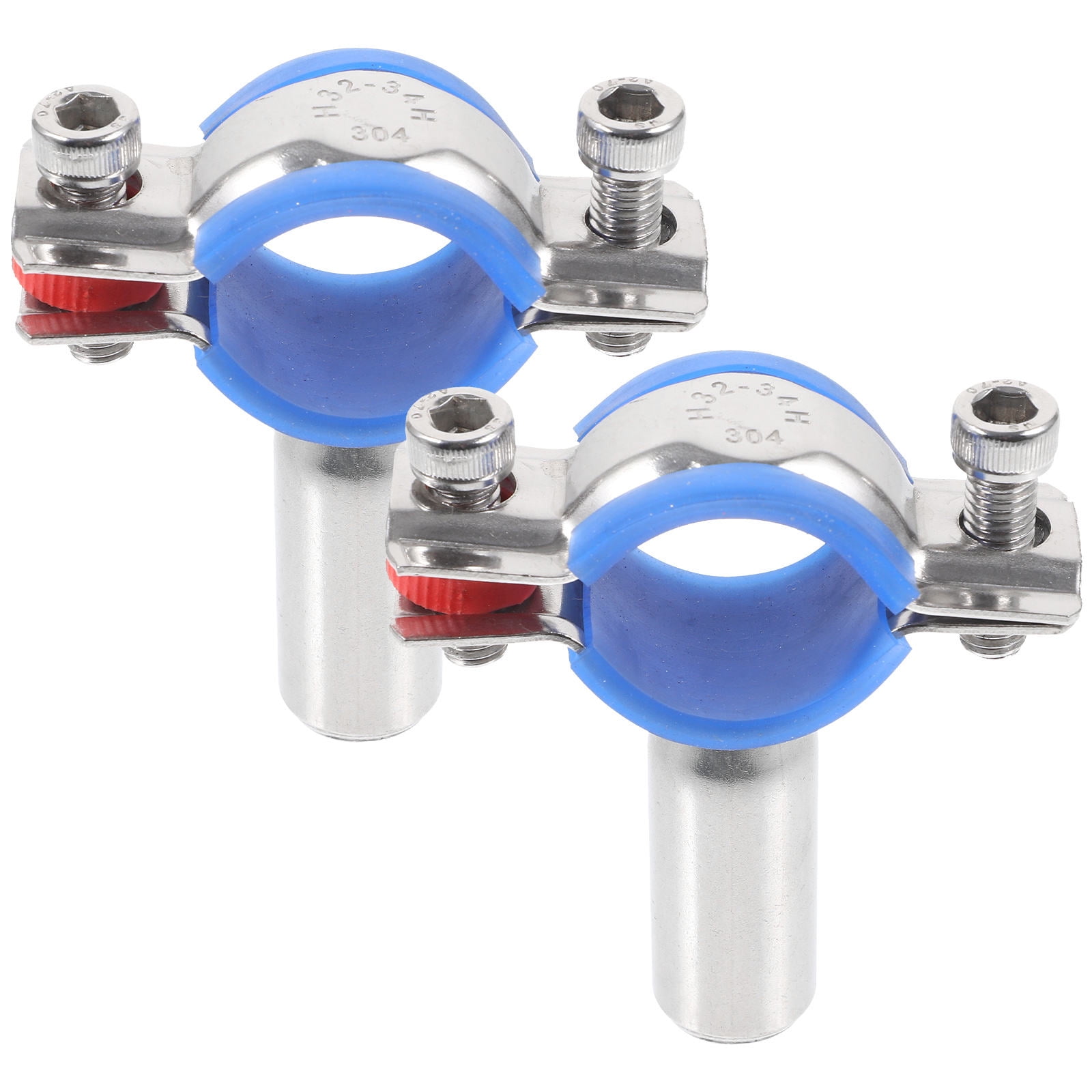 OUNONA 2 Pcs Clamps Conduit Clamps Supports Hose Heavy Duty Clamps For ...