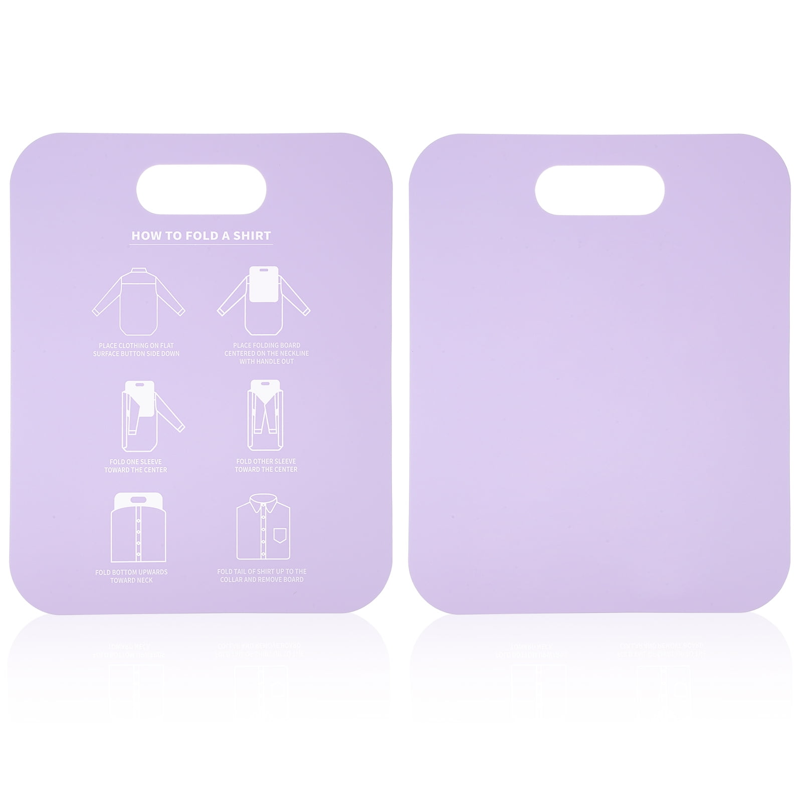 OUNONA 2 Pcs Clothes Storage Board Garment Folding Rationalized ...
