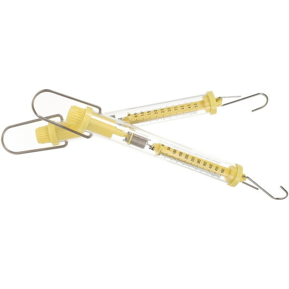 OUNONA 2 Pcs Dynamometer Dual Scale Labeled Spring Scales - Walmart.com