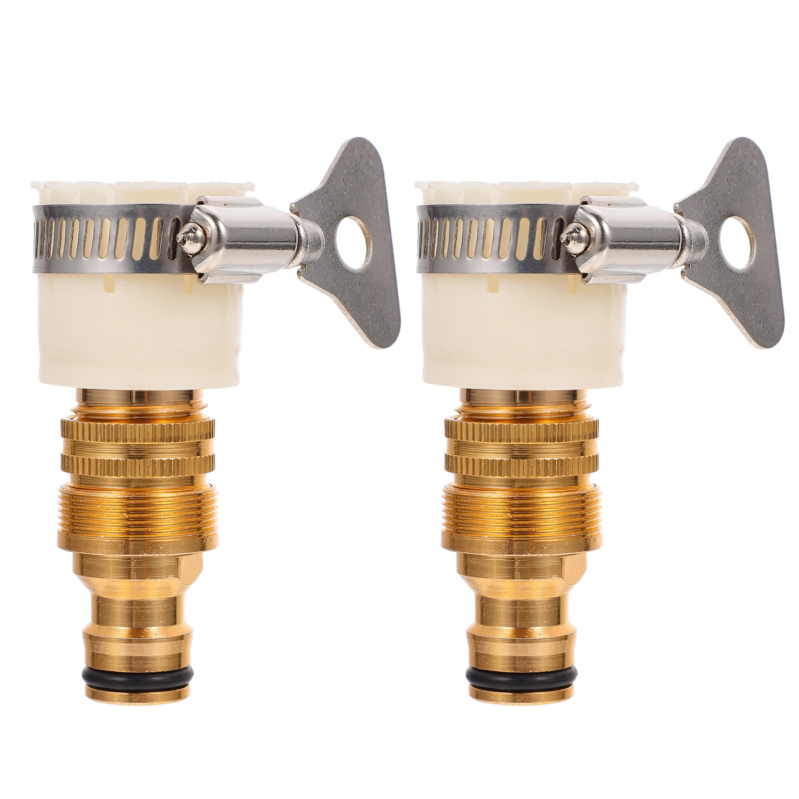 OUNONA 2 Pcs Faucet Connector Water Adapter Eight Claw Universal ...