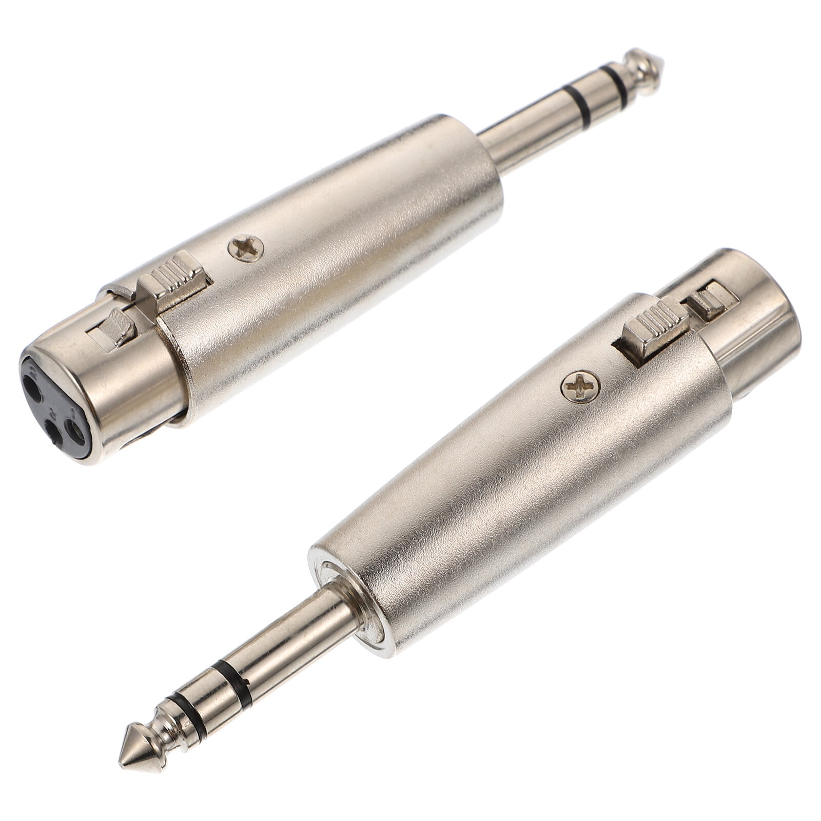 OUNONA 2 Pcs Headphone Jack Converter 635mm Double Turn Audio Connector ...