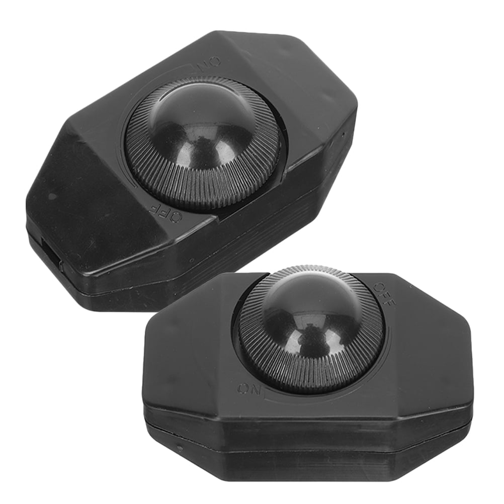 OUNONA 2 Pcs Inline Lamp Switch Rotary Dimmer Switch Cord Switch ...