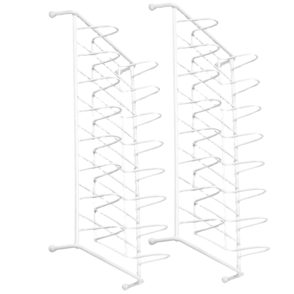 OUNONA 2 Pcs Riser Risers Dish Rack Countertop Stand Plate Holder ...