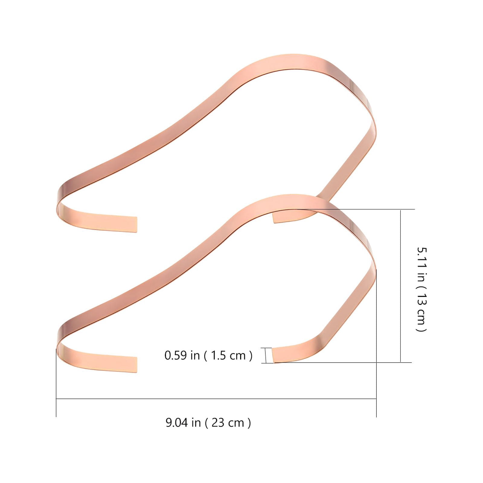 OUNONA 2 Pcs Sandal Support Stand Stainless Steel Shoe Tree High Heels ...