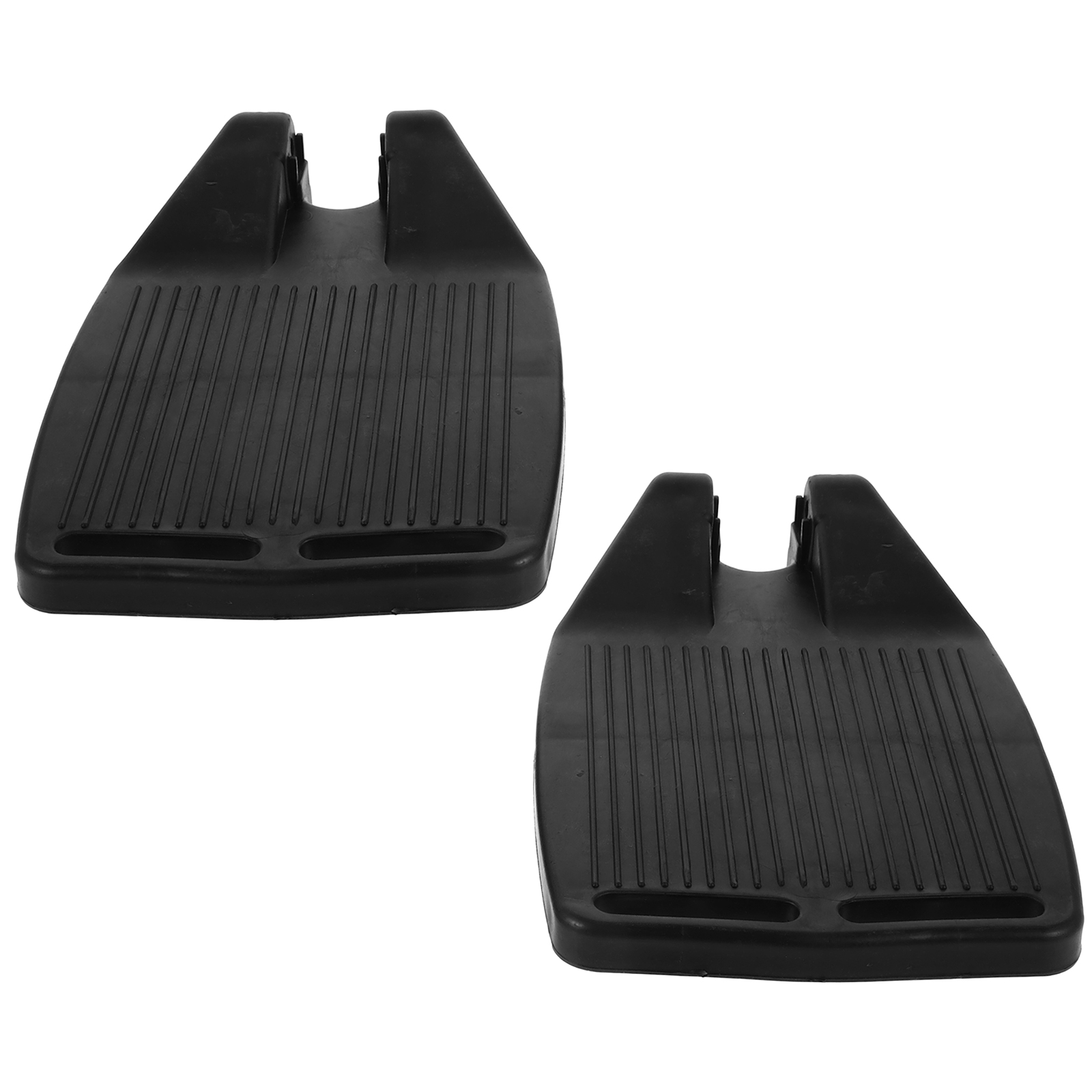 OUNONA 2 Pcs Universal Wheelchair Footrest Footplates for Patient ...