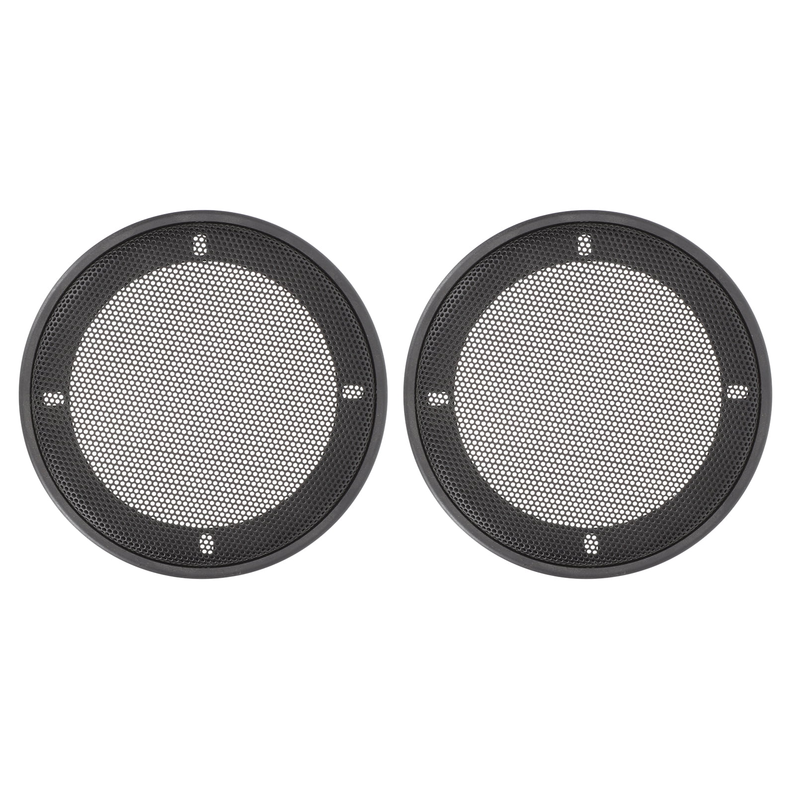 OUNONA 2 Pcs Woofer Speaker Grille Car Speaker Grill Mesh 14x14cm Black ...