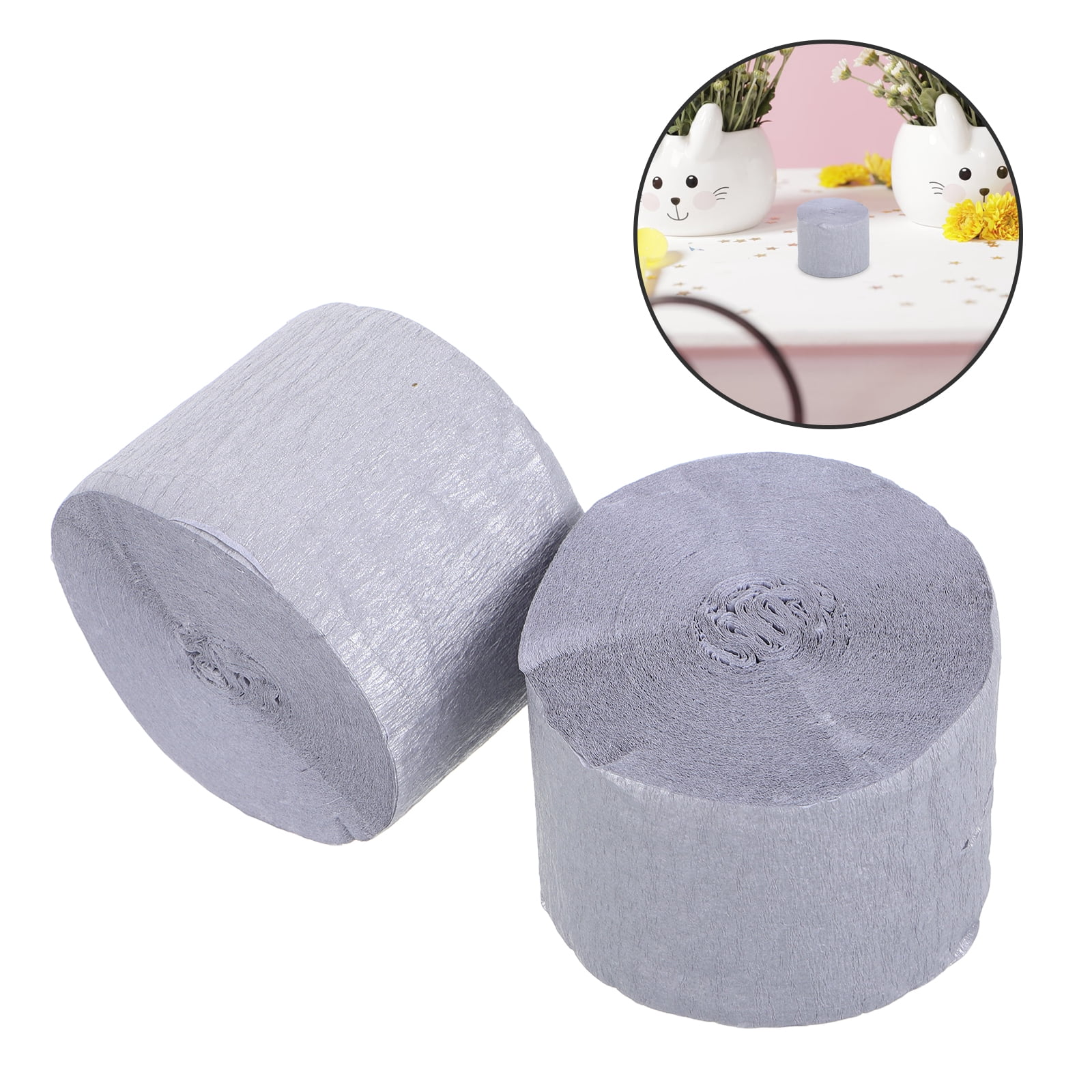 OUNONA 2 Rolls Crepe Paper Streamers Streamers Party Supplies for ...