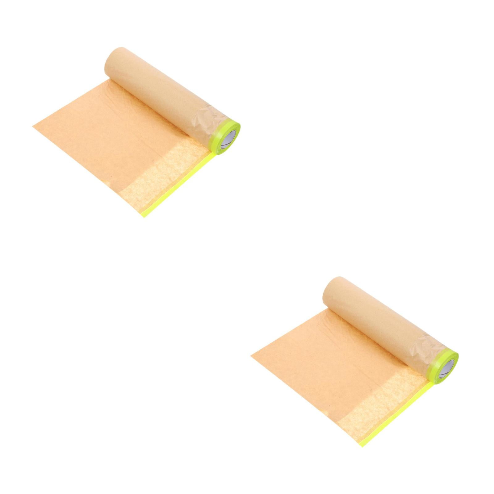 OUNONA 2 Rolls Paint Masking Paper Tape Painter Paper Masking Paper ...