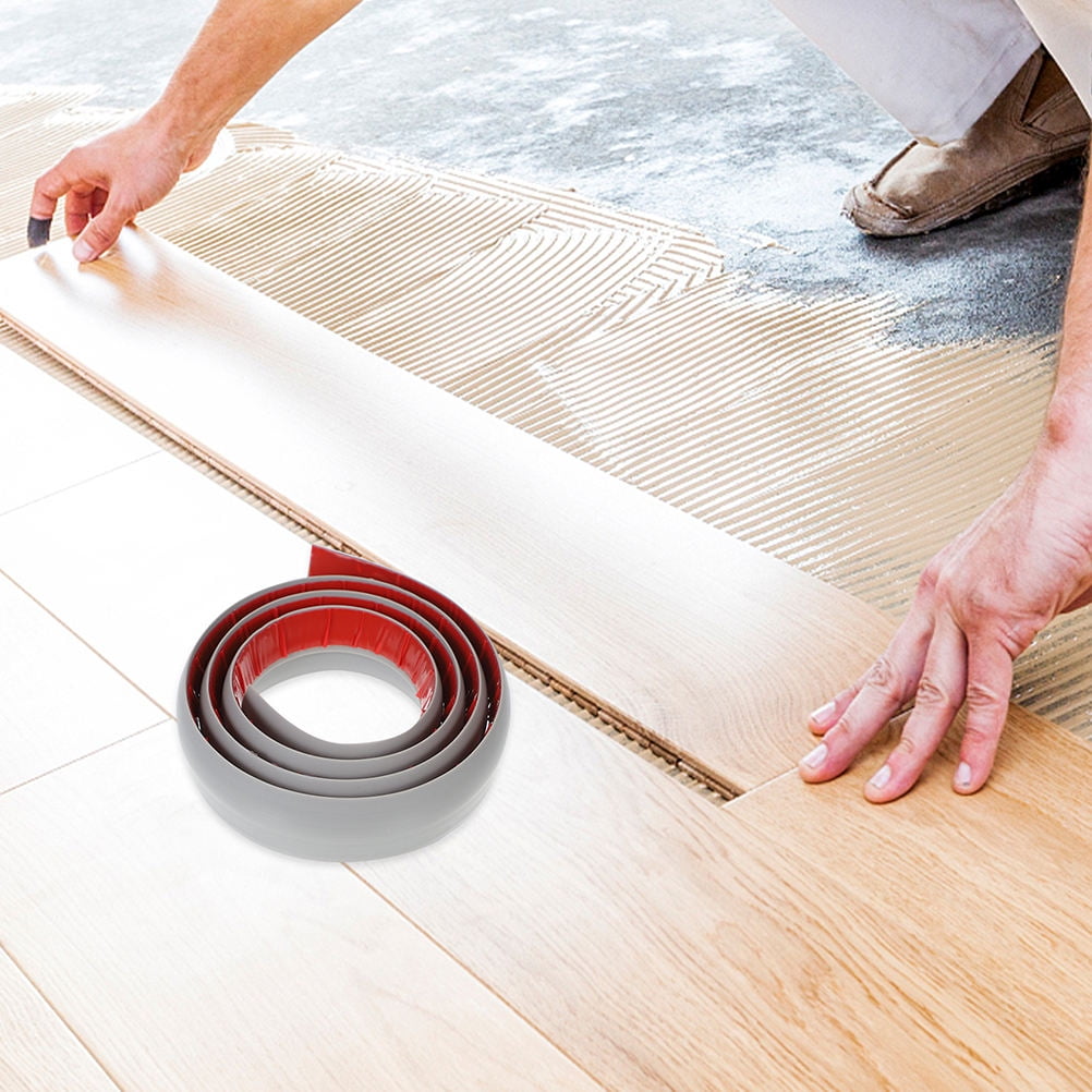 OUNONA 2 Rolls Tile Flooring Edging Trim Door Strip Threshold Beading ...