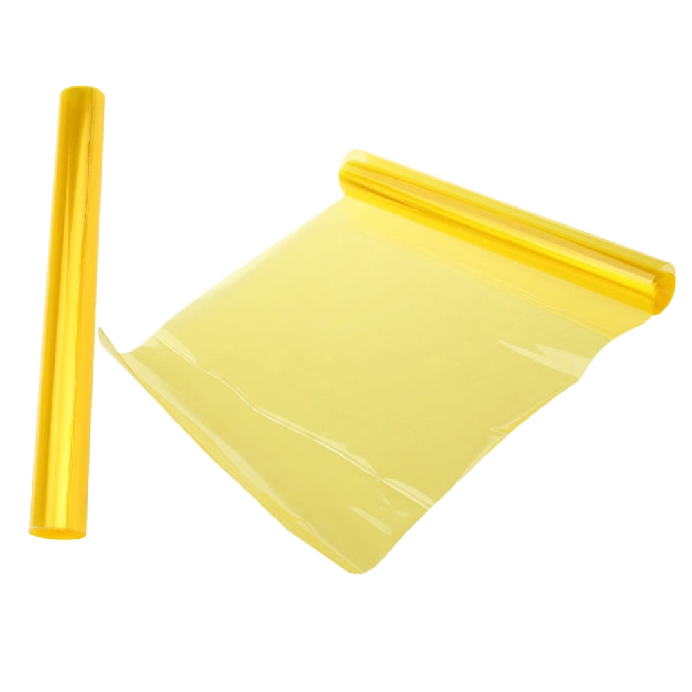 OUNONA 2 Rolls Yellow Headlight Tint Film - Fog Light Film Taillight ...