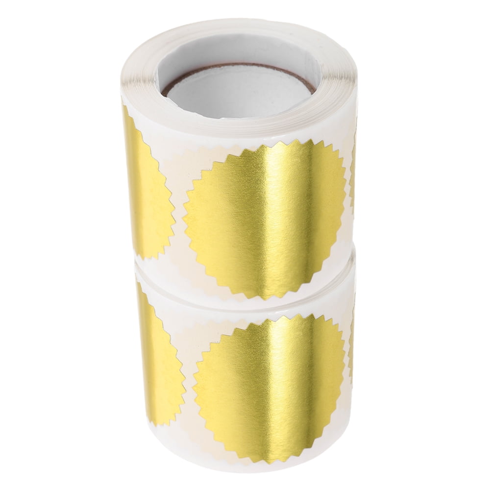 OUNONA 2 Rolls of Certificate Medals Stickers Graduation Certificate ...