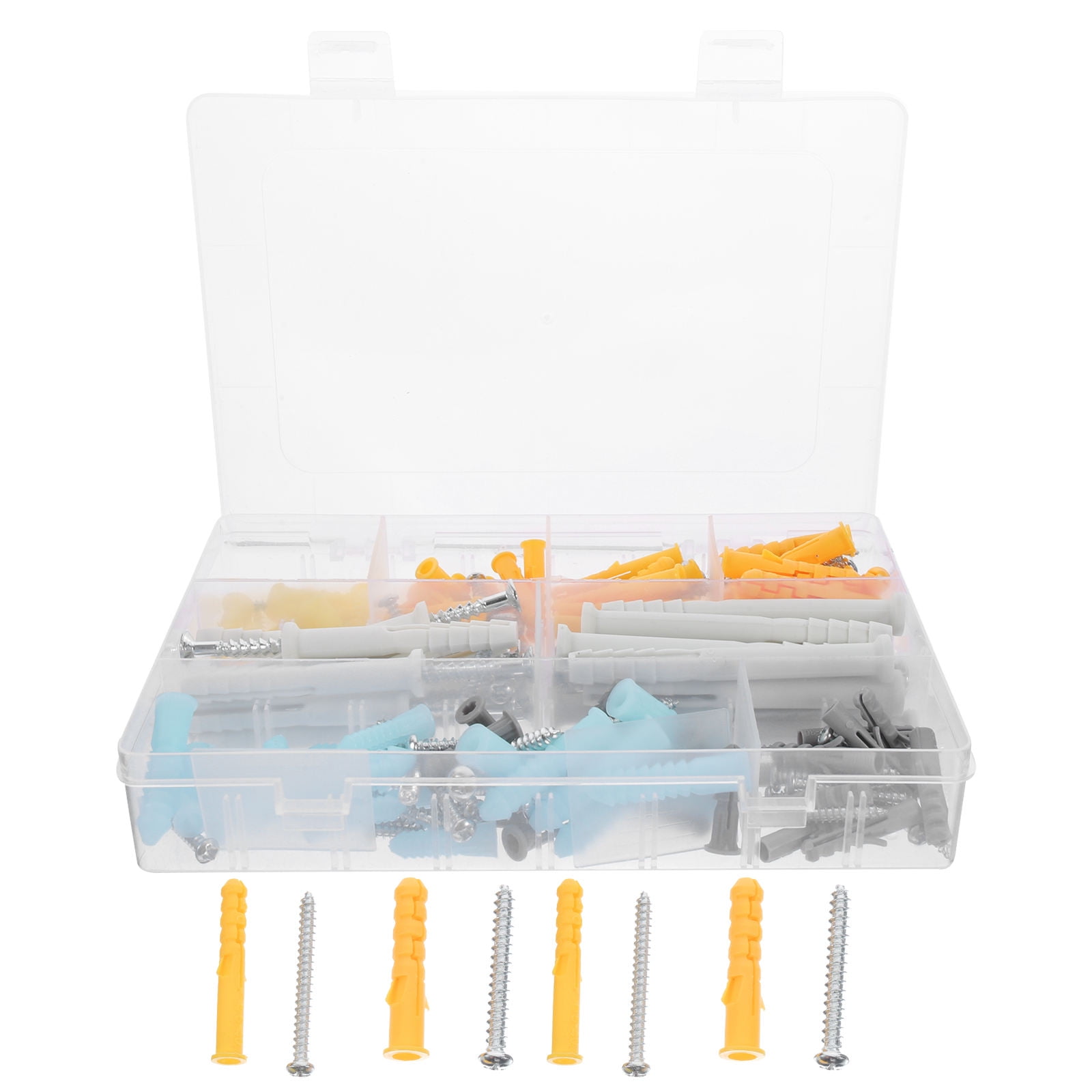 OUNONA 2 Sets Drywall Anchor Assortment Dry Wall Anchor And Screw ...