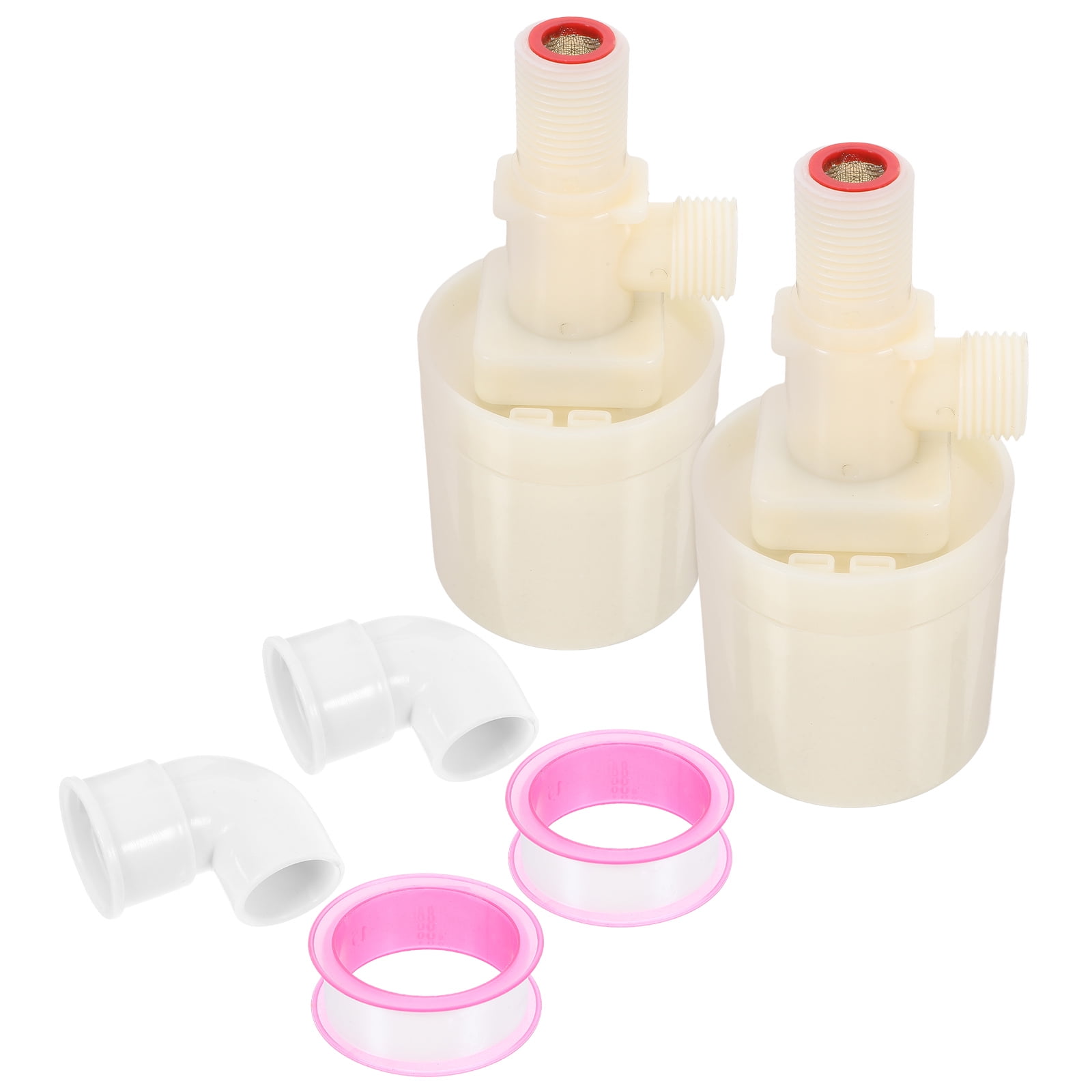 OUNONA 2 Sets Float Valve Set Water Level Control Valve Aquarium Pools ...