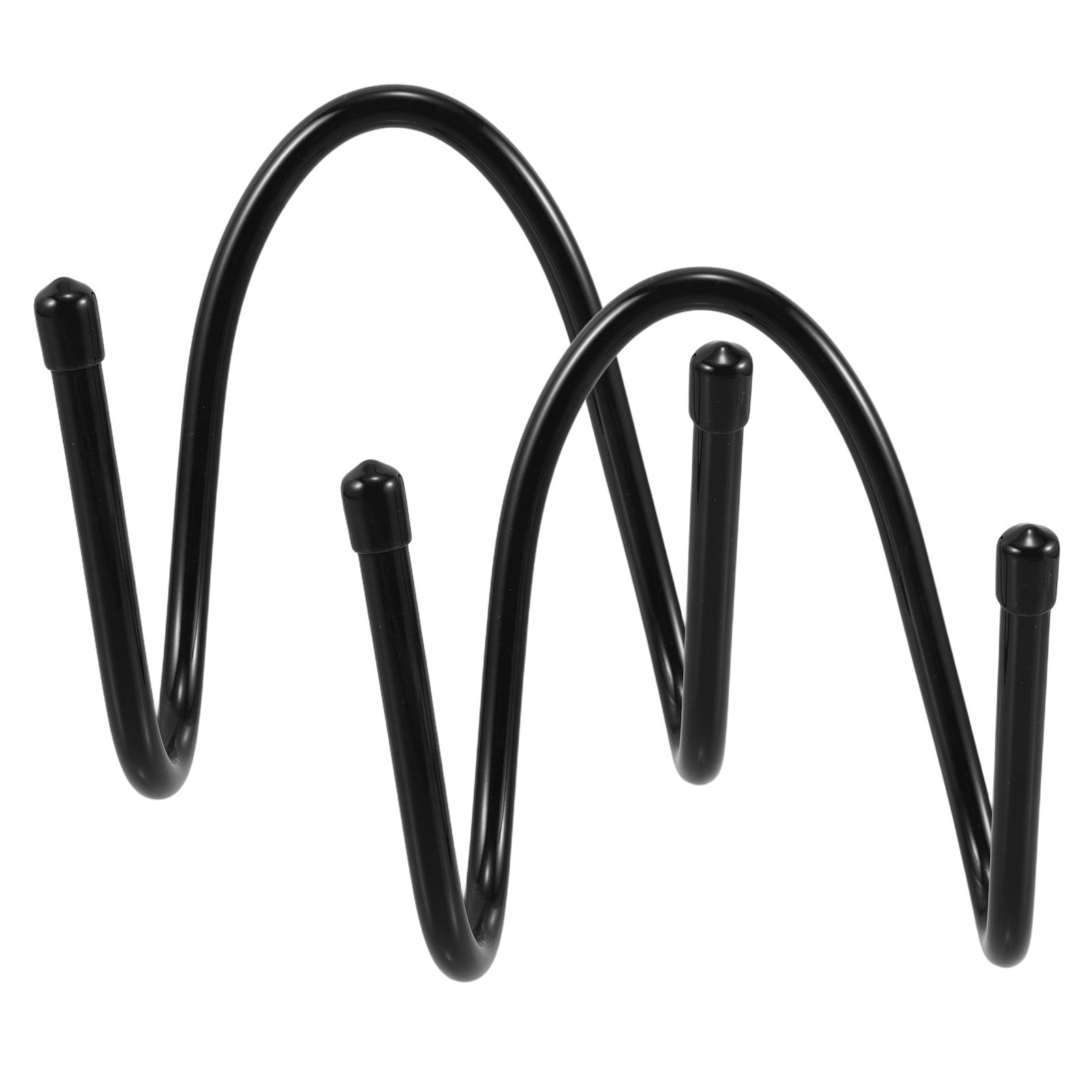 OUNONA 2 Sets Flute Wall Mount Stand and Door Rack Organizer Hanger ...