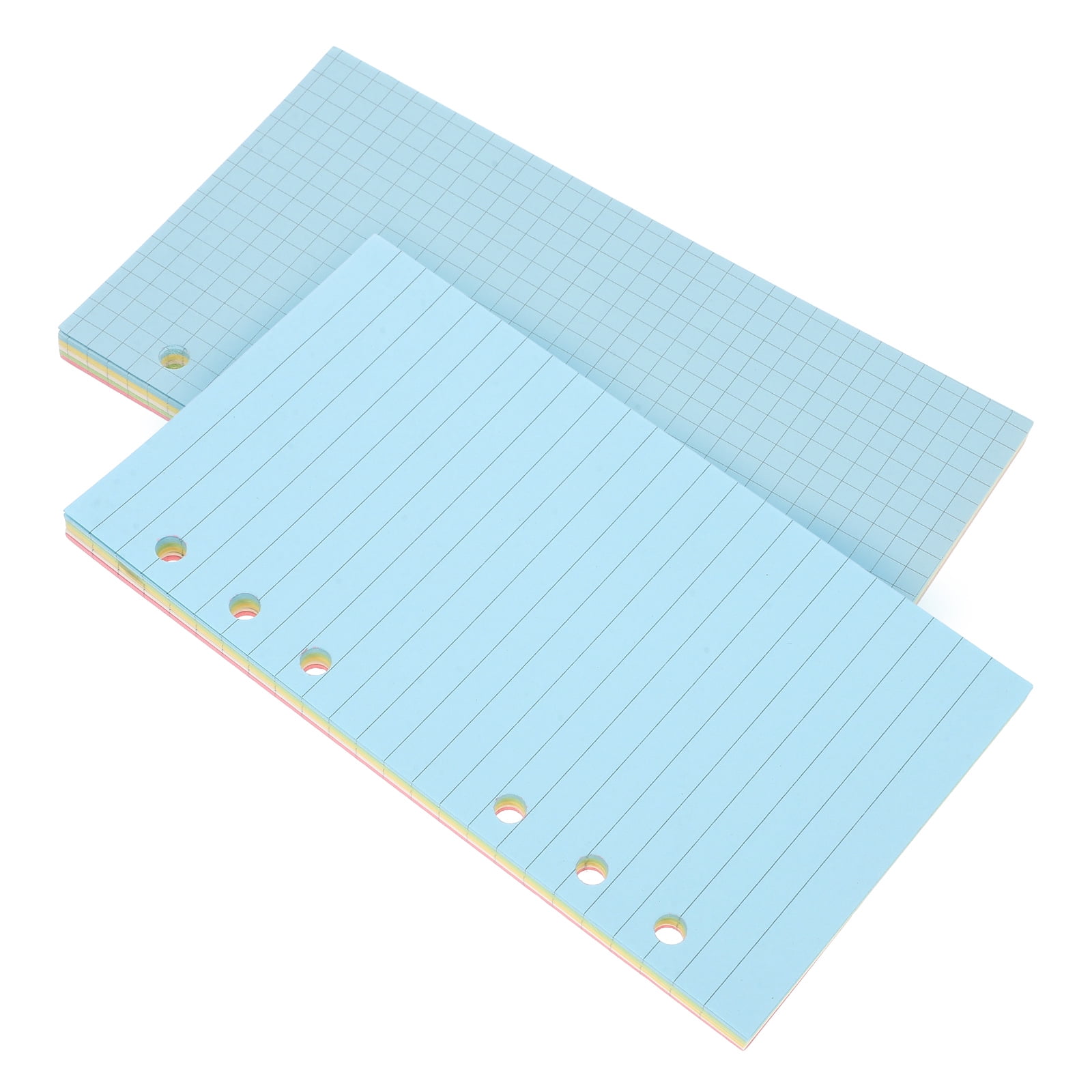 OUNONA 2 Sets Lined Paper Wide Ruled Loose Leaf Graph Small Filler ...