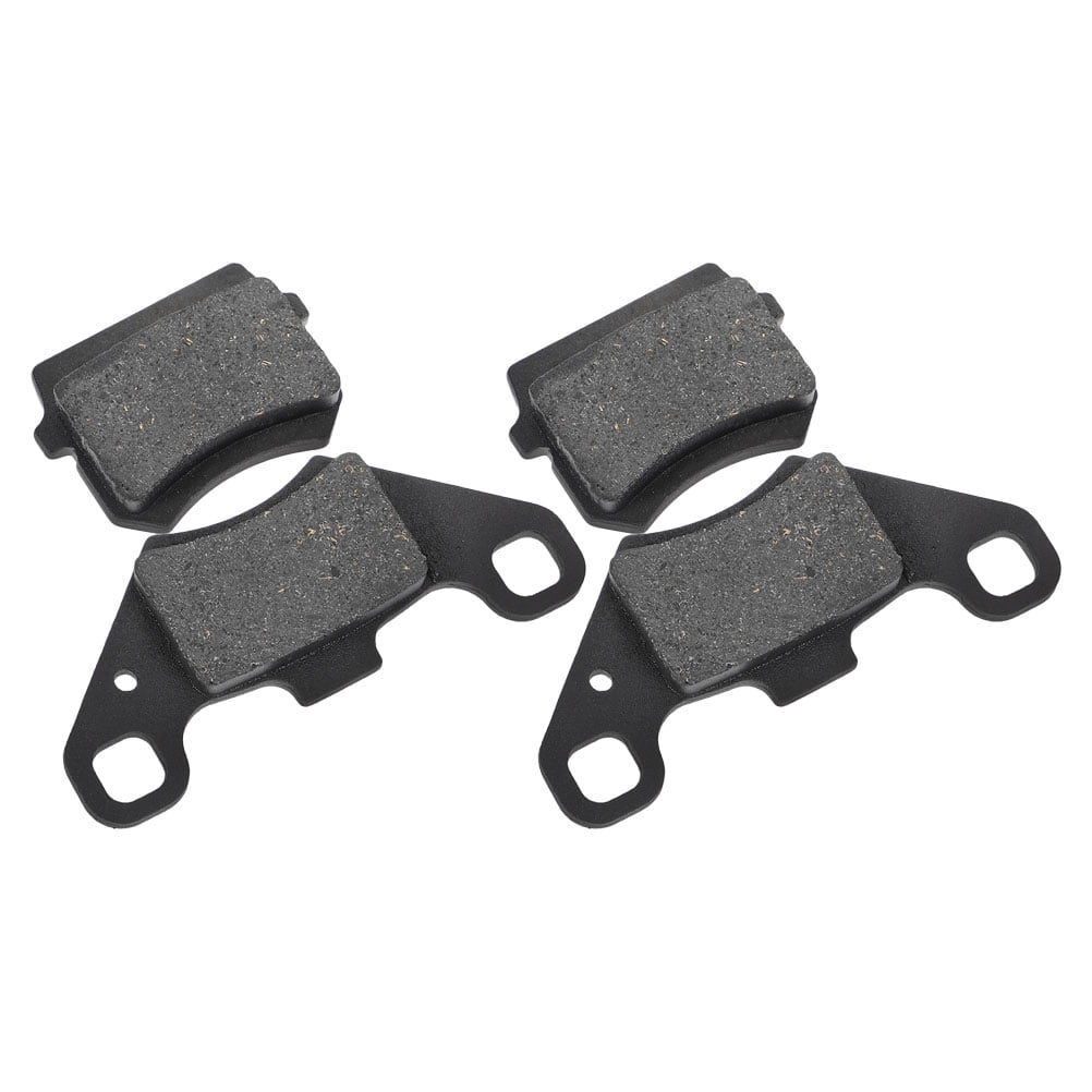 OUNONA 2 Sets Mini Brake Pads Golf Cart Pocket Dirt Motorcycle Black ...