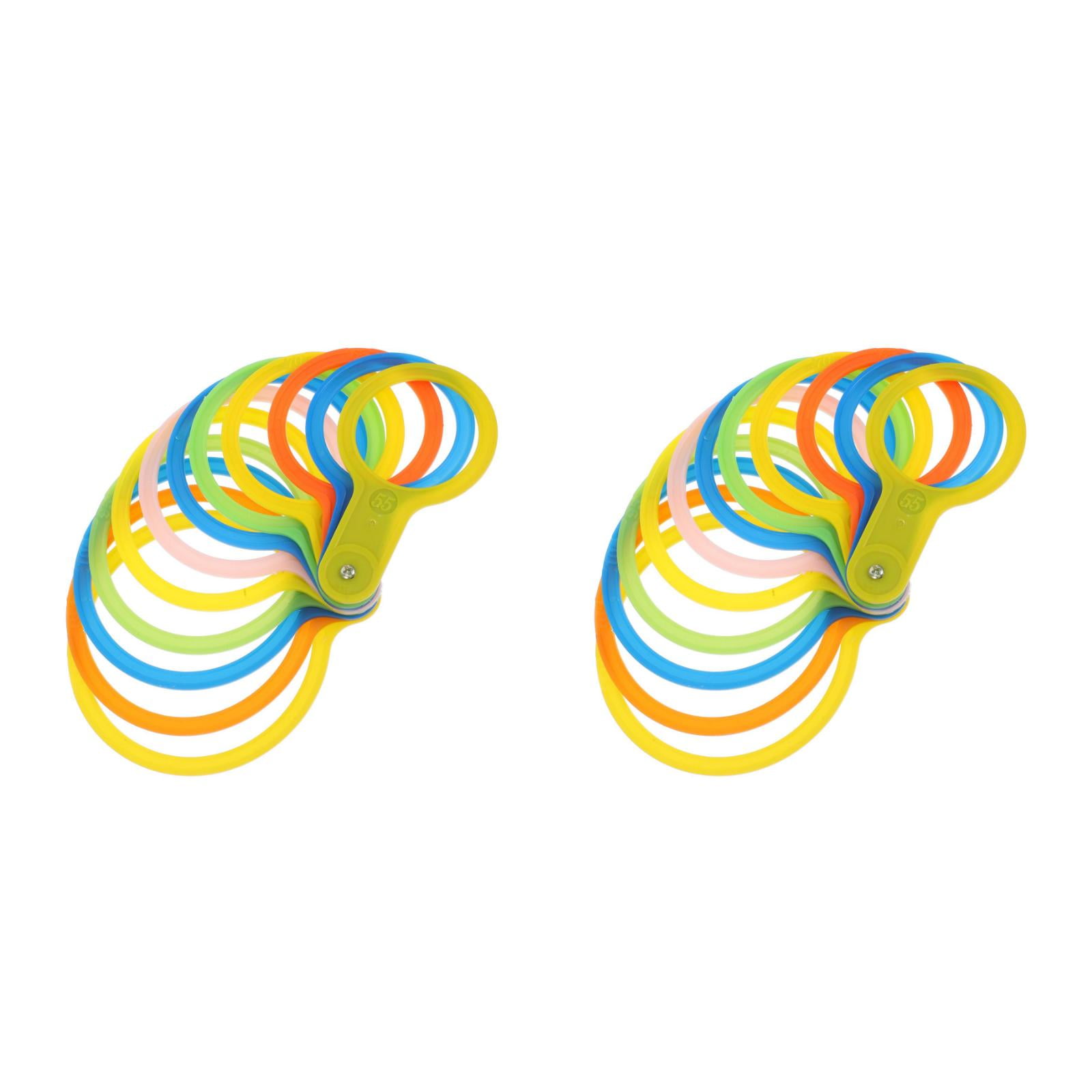 OUNONA 2 Sets Precision Measuring Circle For Fruit Diameter Fruit ...