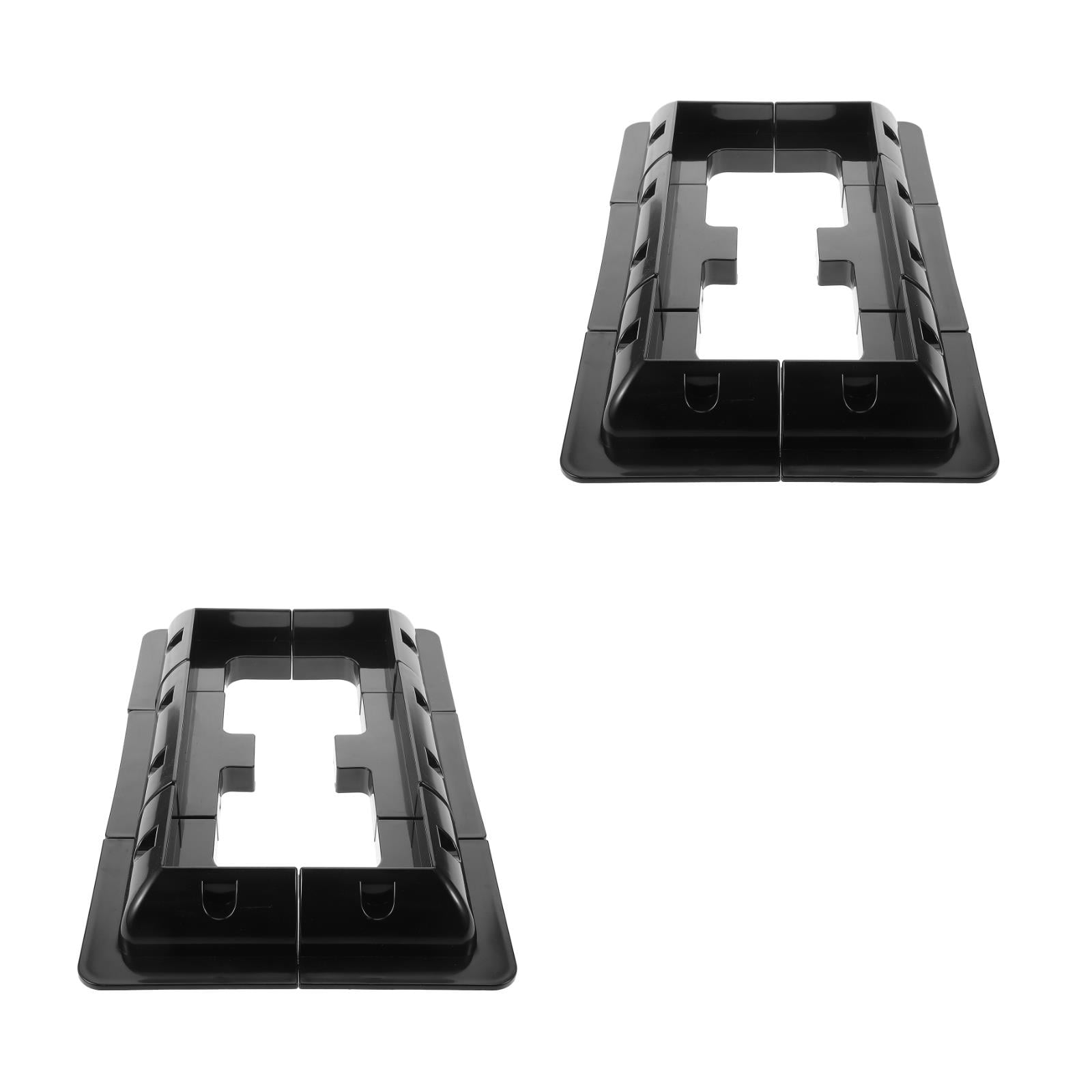 OUNONA 2 Sets Solar Panel Mounting Brackets Solar Roof Mount Kit Roof ...