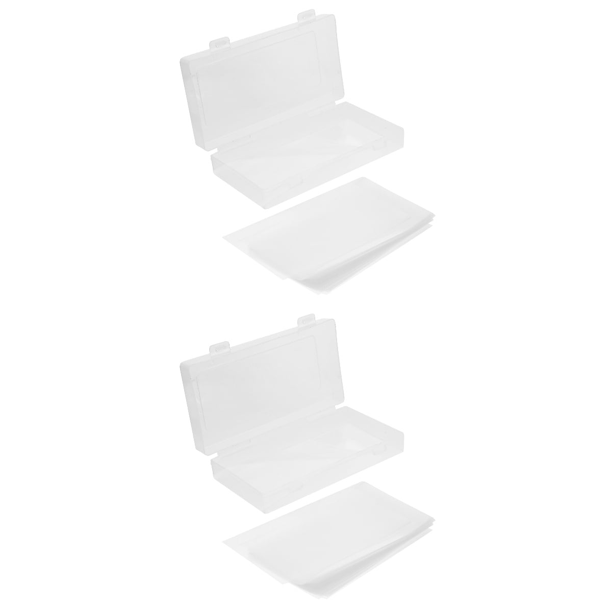 OUNONA 2 Sets of Transparent Bill Money Bags Banknotes Holders ...